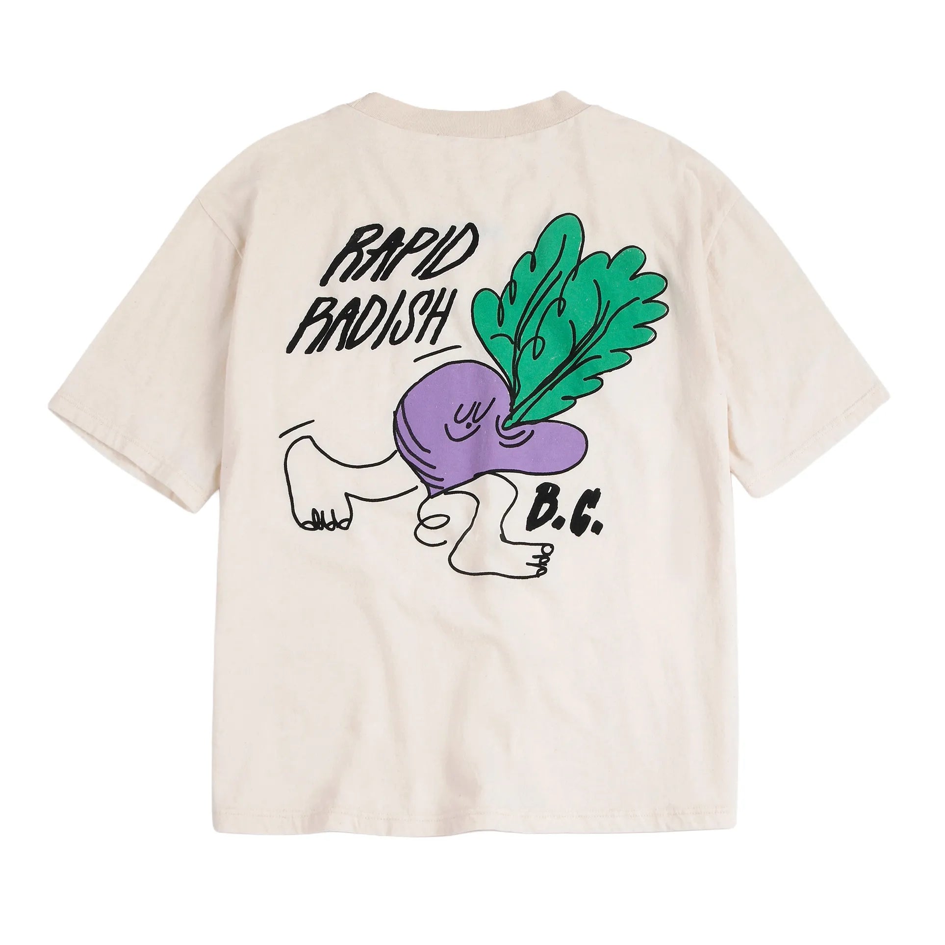 Rapid Radish Oversized T-Shirt - Buckets and Spades