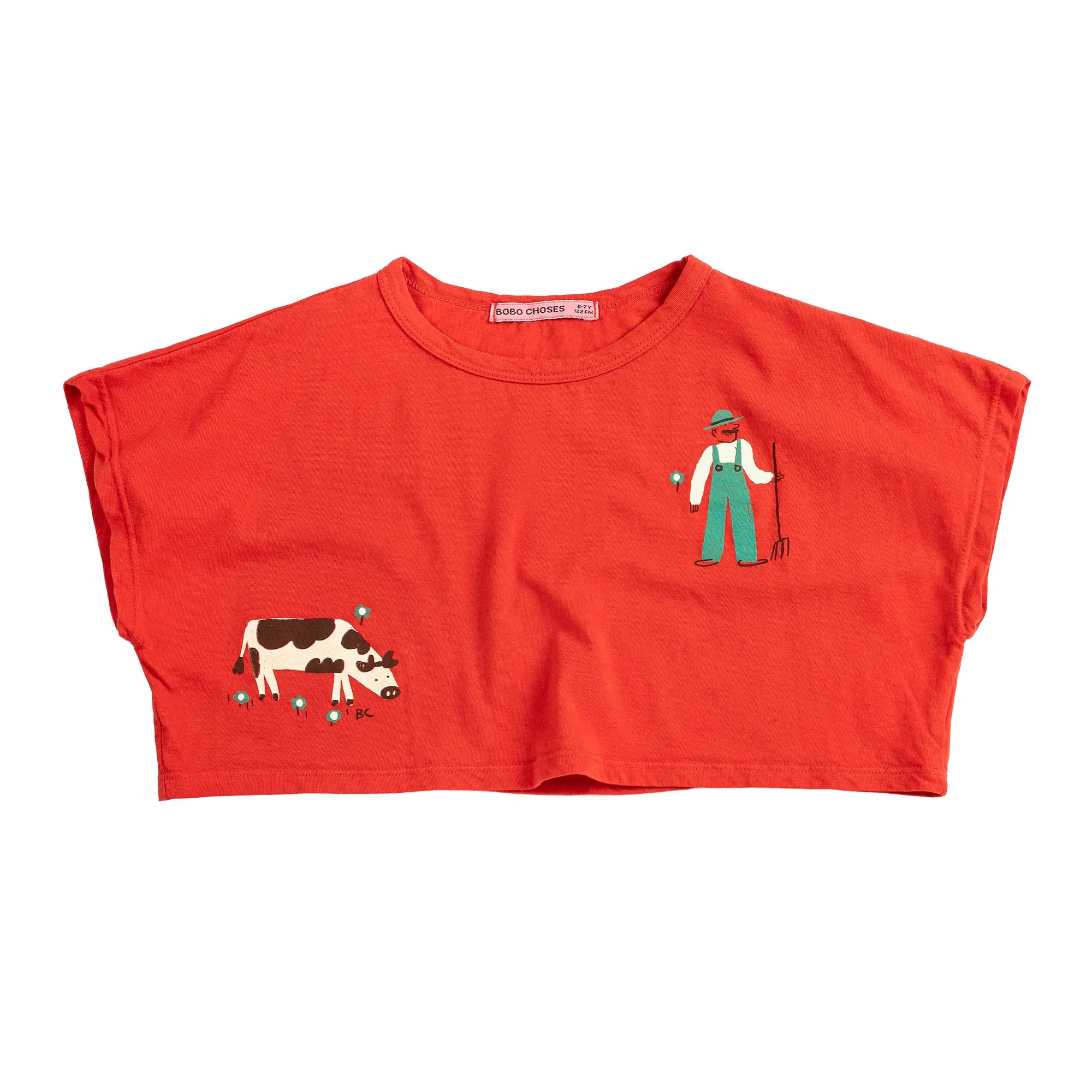 Farm Adventure Cropped T-Shirt - Buckets and Spades