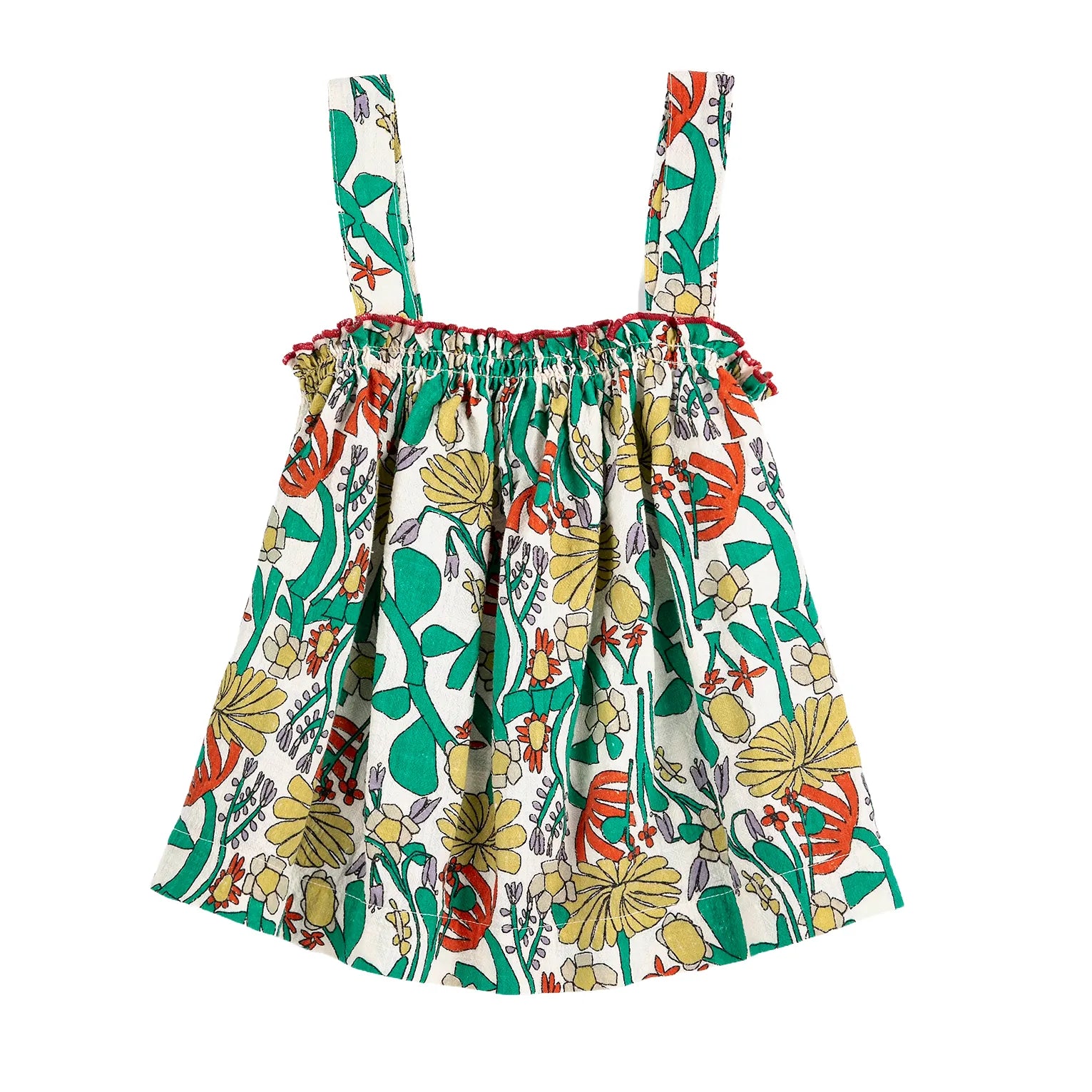 Color Herbalist All Over Woven Top - Buckets and Spades