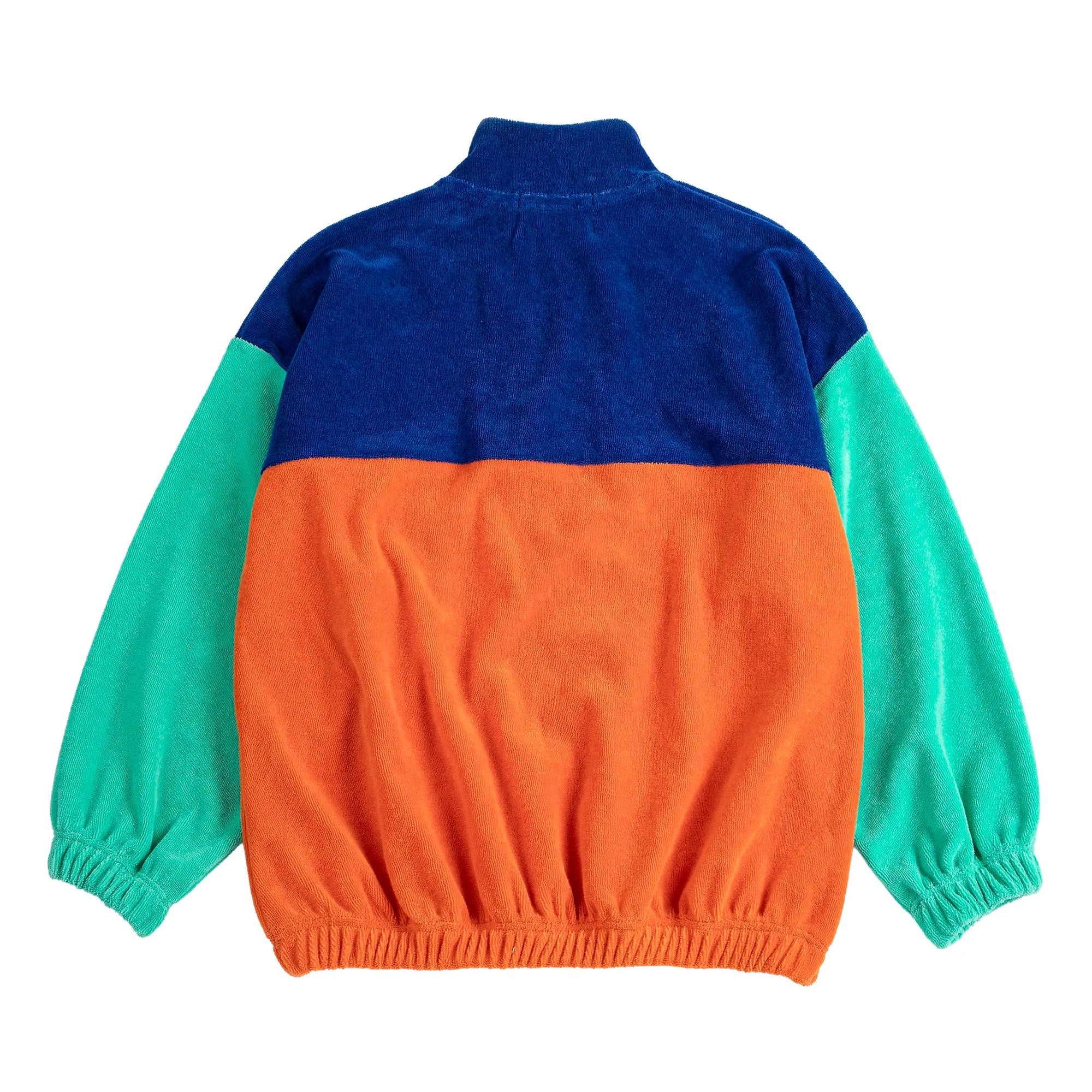 Bobo Choses Color Block Zipped Sweatshirt - Buckets and Spades