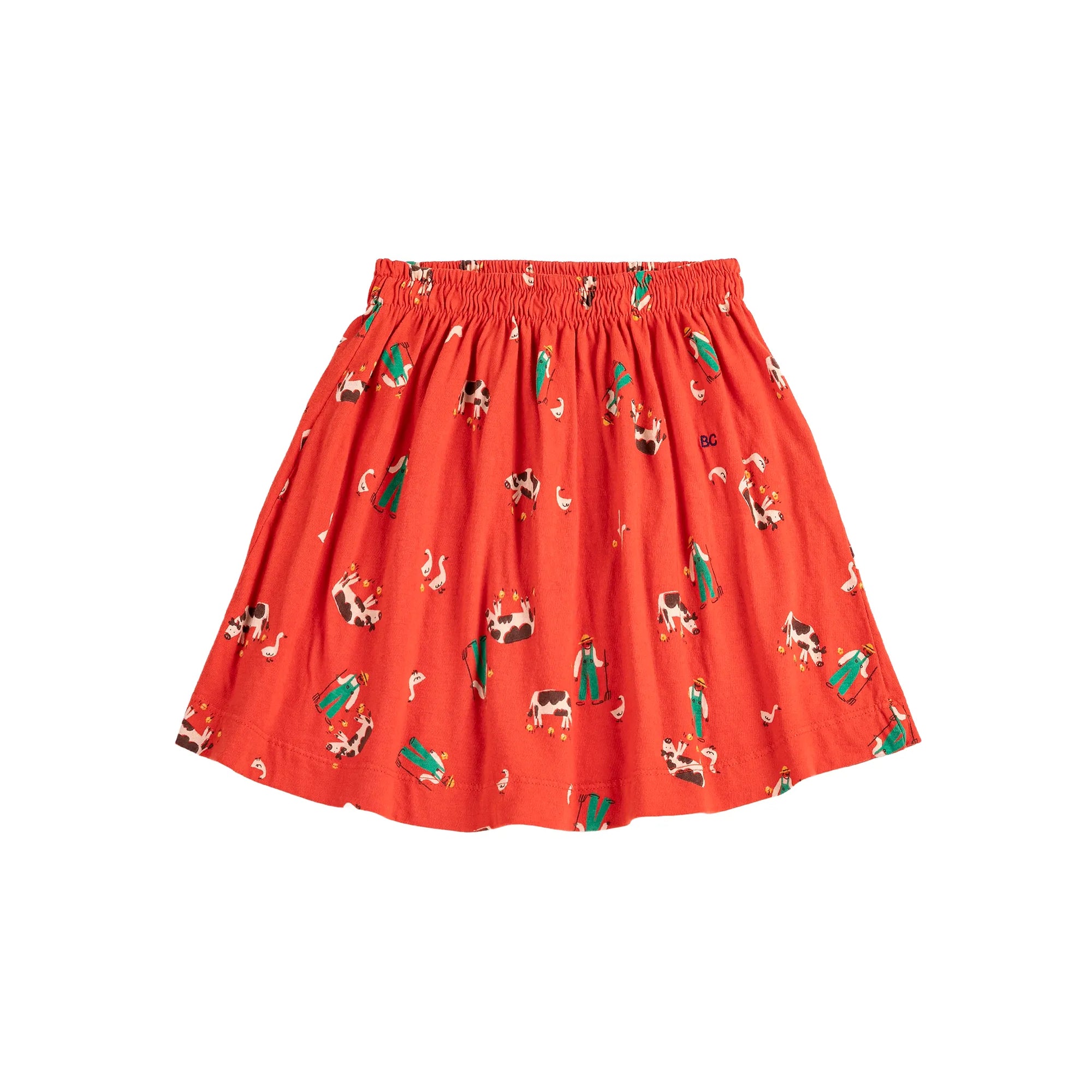 Farm Adventure All Over Skirt - Buckets and Spades