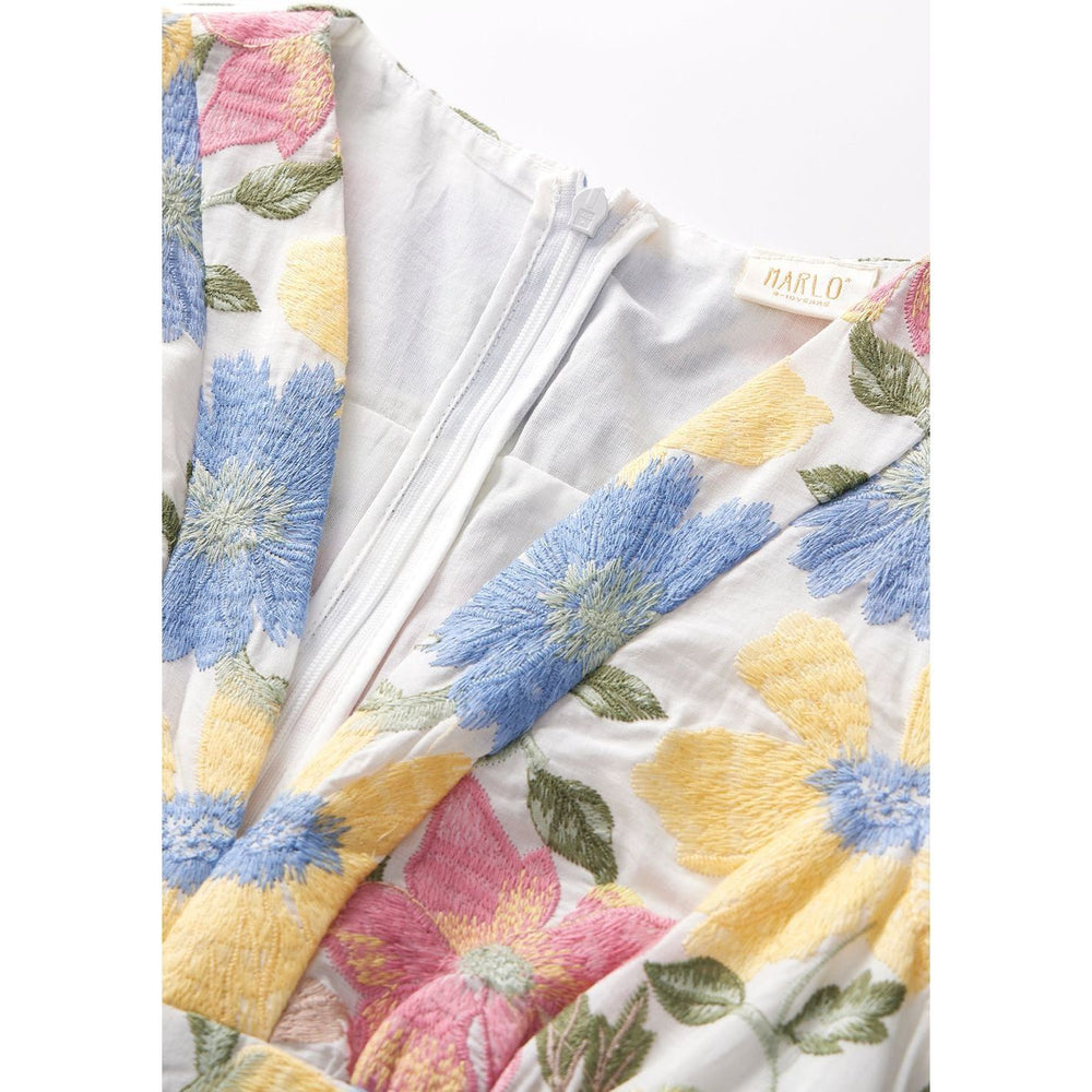 Marielle Embroidered Dress - Buckets and Spades